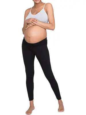 Madewell Hatch Collection&reg; Maternity Before, During And After Leggings - Black