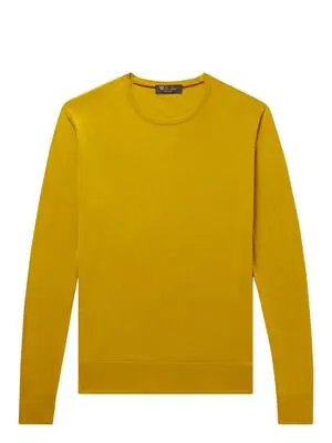 Loro Piana Wish Virgin Wool Sweater - Yellow