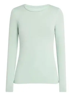 Majestic Filatures Majestic Filatures Soft Touch Long-Sleeve Top Azur