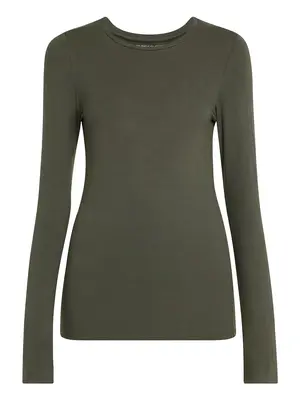 Majestic Filatures Majestic Filatures Soft Touch Long-Sleeve Top Forest