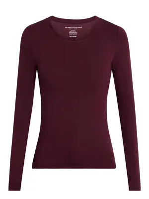 Majestic Filatures Majestic Filatures Soft Touch Long-Sleeve Top Prune