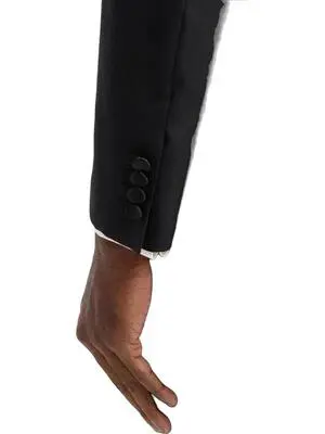 Brioni Apos;s Solid Wool Tuxedo - Black