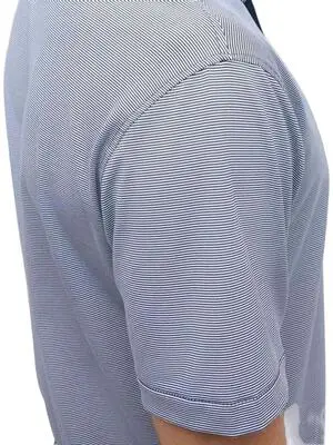 Peter Millar Apos;s Jubilee Stripe Stretch-jersey Polo Shirt - Navy