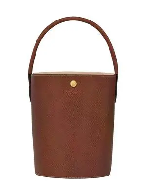 Longchamp S Épure Bucket Bag - Brown
