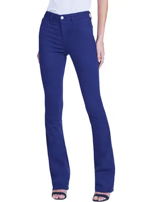 L'Agence Selma Sleek Baby Bootcut Jeans Midnight
