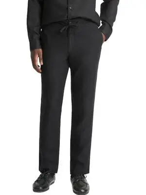 Vince Lightweight Hemp Pants - Black