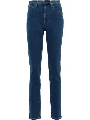 3x1 Straight Authentic Cropped Jeans - Blue
