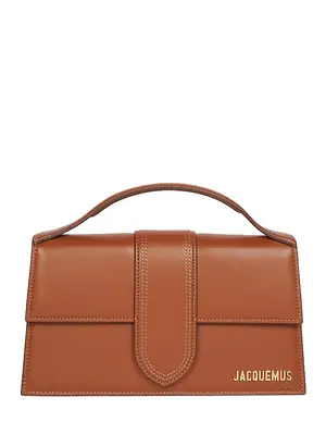 Jacquemus Jacquemus Le Grand Bambino Top Handle Bag Light Brown
