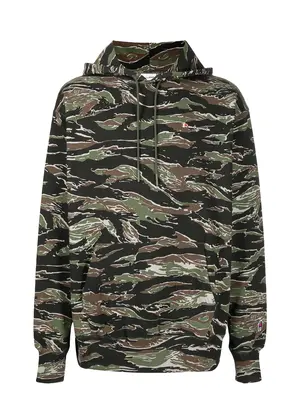 Readymade Camouflage-print Hoodie - Green