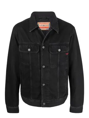 DIESEL® Diesel Button-Up Denim Jacket