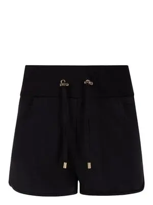 BALMAIN Logo Knit Shorts