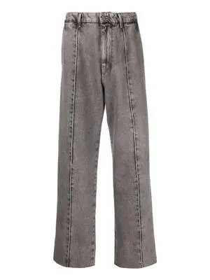 DIESEL Straight-leg Denim Jeans - Grey