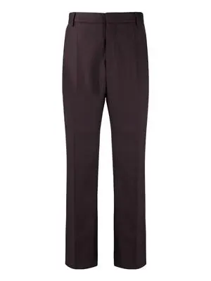 Nanushka Jun Straight-leg Trousers - Purple