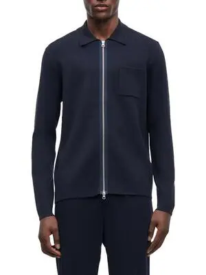Samsøe Samsøe Guna X Zip Cardigan Sky Captain