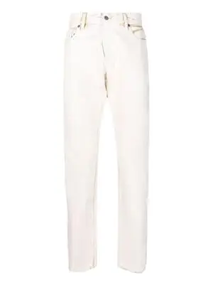 DIESEL 1995 Distressed Wash Straight Leg Jeans - White