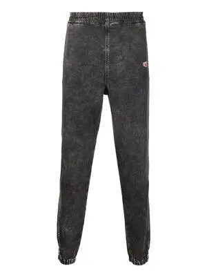 DIESEL D-lab Tapered Jeans - Black