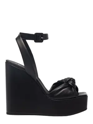 GIUSEPPE ZANOTTI Giuseppe Zanotti 130mm Platform Leather Sandals