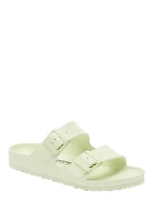 BIRKENSTOCK Arizona Essentials Waterproof Slide Sandal - Faded Lime