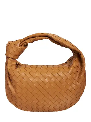Bottega Veneta BOTTEGA VENETA Jodie Leather Bag Caramel