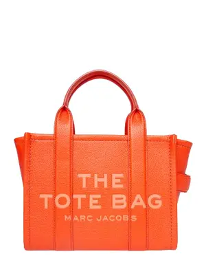 Marc Jacobs The Leather Small Tote Bag Orange