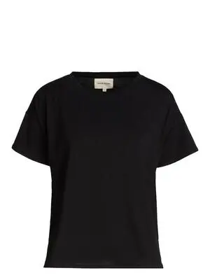 Loulou De Saison Basiluzzo Cotton-jersey T-shirt - Black