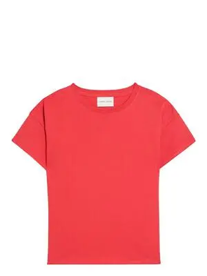 Loulou De Saison Basiluzzo Cotton-jersey T-shirt - Tomato Red