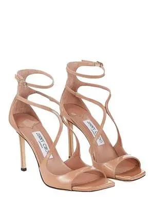 JIMMY CHOO Azia 95 Strappy High Heel Sandals - Ballet Pink