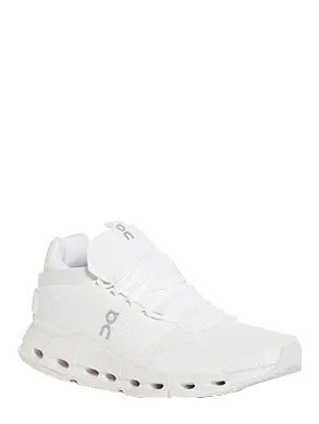 On Cloudnova Low Top Sneakers All White-7