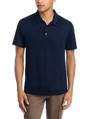 Theory Bron Anemone Jersey Polo Shirt Baltic