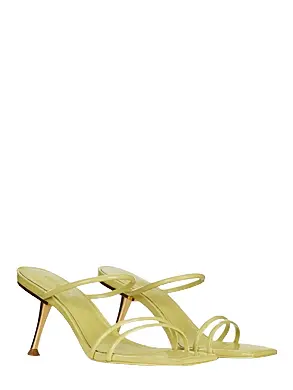 Cult Gaia Cult Gaia Lydia High Heel Sandals Palm