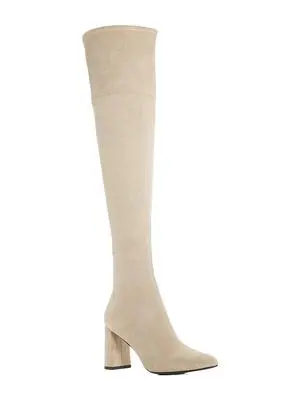 Jeffrey Campbell Parisah Over-the-knee Boots - Ice Suede