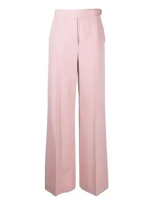 Red Valentino Side-buckle Flared Trousers - Pink