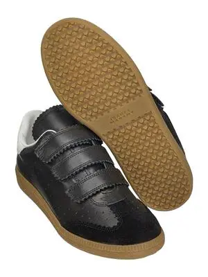 Isabel Marant Étoile Isabel Marant Beth Grip-Strap Sneakers Black