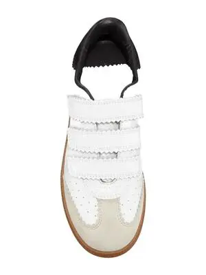 Isabel Marant Étoile Isabel Marant Beth Grip-Strap Sneakers White/black