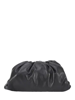 Bottega Veneta Small Parachute Tote Bag Black_silver