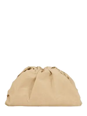 Bottega Veneta Small Parachute Tote Bag Kraft_silver