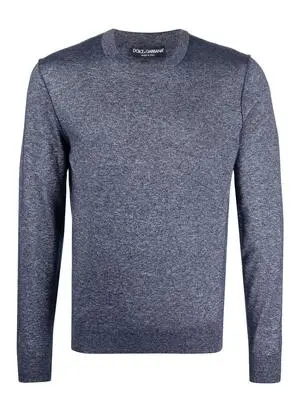 DOLCE & GABBANA Silk-Cashmere Blend Knitted Jumper