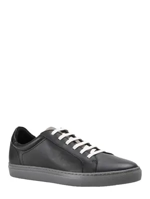 BLAKE MCKAY Blake Mckay Jay Low Top Sneaker Black/ Grey Leather