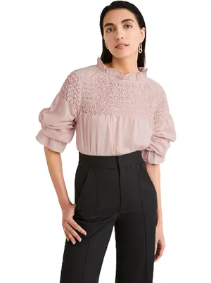 Merlette Merlette Majorelle Blouse Rose