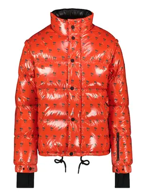 Moncler Bernex Down Jacket - Orange