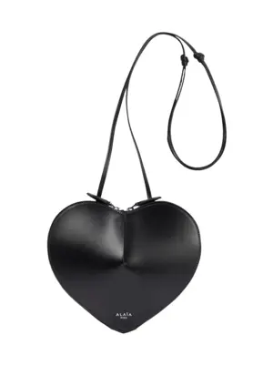 Alaïa - Alaïa Le Cœur Leather Shoulder Bag
