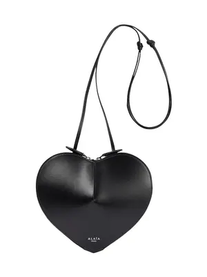 ALAÏA Alaïa Le Cœur Leather Shoulder Bag