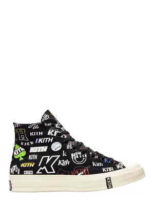 CONVERSE X Kith Chuck 70 Hi 10th Anniversary Sneakers - Black