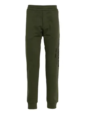 Alexander McQueen Logo-print Track Pants - Green