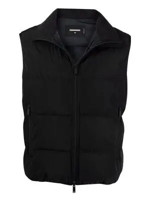 DSQUARED2 Logo-Print Padded Gilet