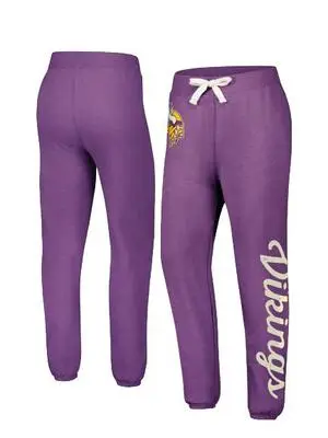 G-III 4HER BY CARL BANKS Minnesota Vikings Scrimmage Fleece Pants - Purple