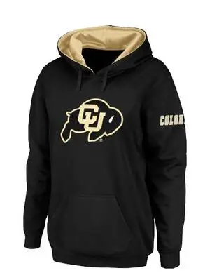 STADIUM ATHLETIC Colorado Buffaloes Big Logo Pullover Hoodie - Black