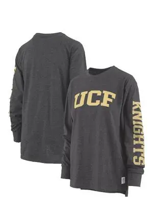 PRESSBOX Ucf Knights Two-hit Canyon Long Sleeve T-shirt - Black