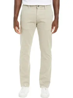 MAVI Johnny Slim Fit Twill Chino Pants - Stone Grey Sateen