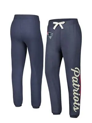 G-III 4HER BY CARL BANKS New England Patriots Scrimmage Fleece Pants - Navy